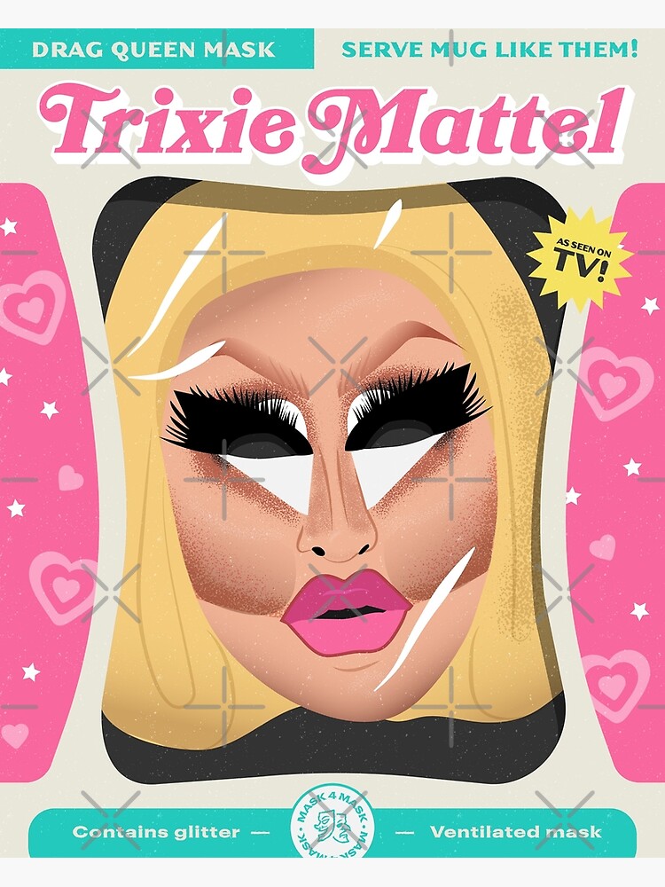 "Trixie Mask" Poster by cervaantes | Redbubble