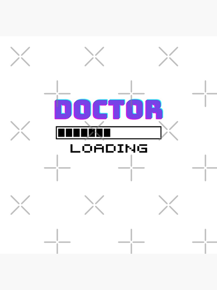 "Doctor Loading" Poster for Sale by CSdoodles | Redbubble