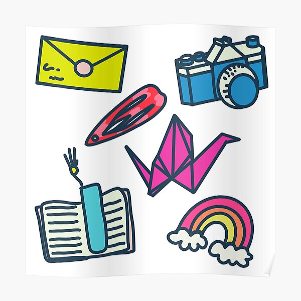 "Favorite things pack" Poster by quinnhealy69 | Redbubble