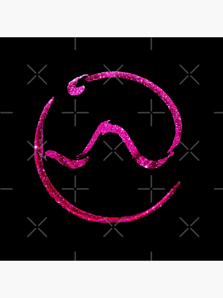 "Chromatica Pink Glitter Symbol Pretty" Poster by oxoxoxo | Redbubble