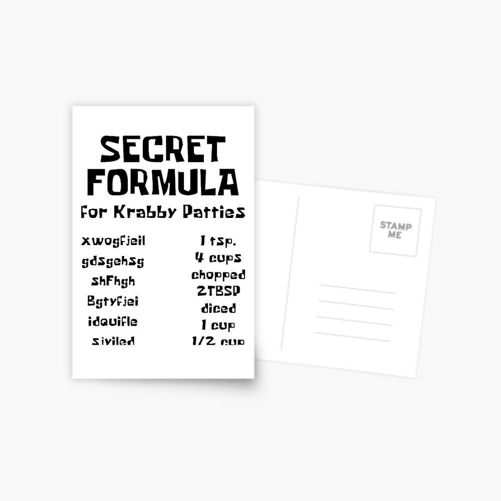 "Secret Formula" Sticker by edisr00 | Redbubble