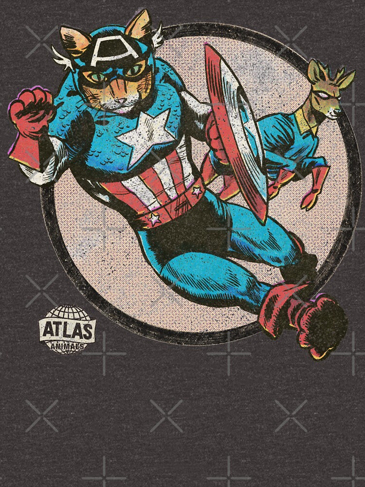 Atlas Captain Americat and Buck Pullover Sweatshirt sold by Sunshine ...