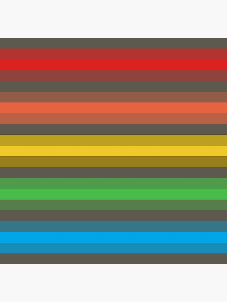 "C64 - Colour Bars" Poster for Sale by zebrafactory | Redbubble