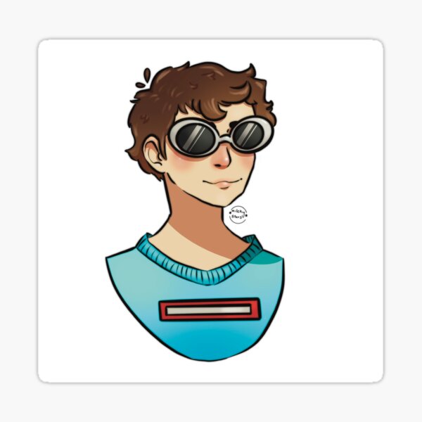"Georgenotfound " Sticker by milckiestars | Redbubble