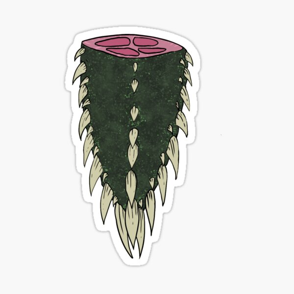 "Deviljho Tail Cut" Sticker by SteamedDumpling | Redbubble