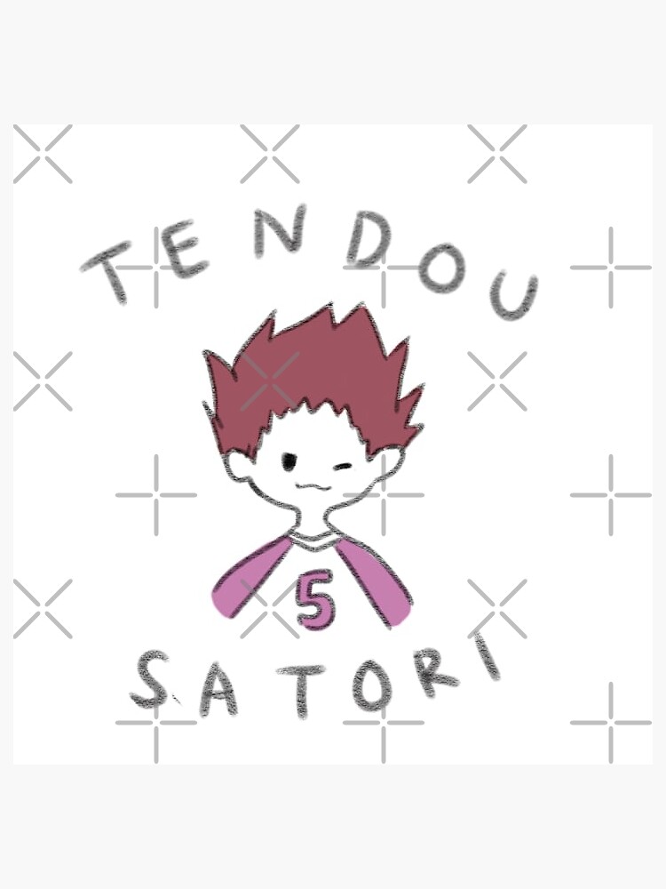 "Haikyuu! Tendou Satori Chibi" Sticker by Suzuurn | Redbubble