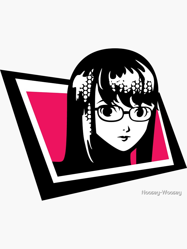 "Sumire Messenger Icon" Sticker for Sale by Noosey-Woosey | Redbubble