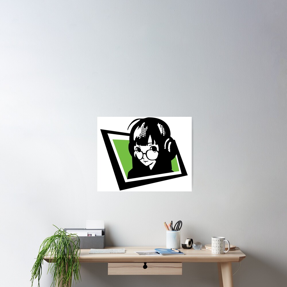 "Futaba Messenger Icon" Sticker for Sale by Noosey-Woosey | Redbubble