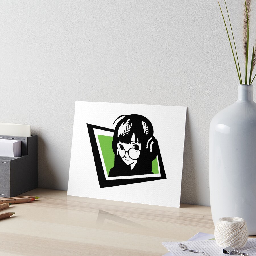 "Futaba Messenger Icon" Sticker for Sale by Noosey-Woosey | Redbubble