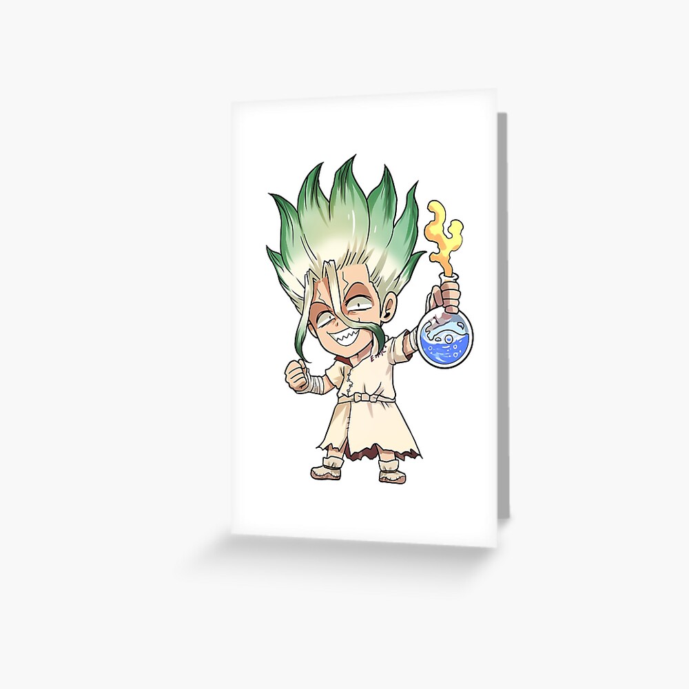 "Dr Stone - Senku Ishigami joke face" Greeting Card for Sale by ...