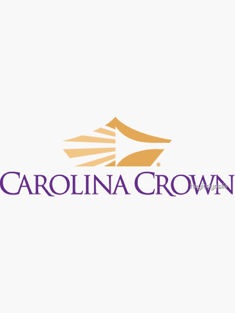 "Carolina Crown Logo" Sticker for Sale by heyitslynslie | Redbubble