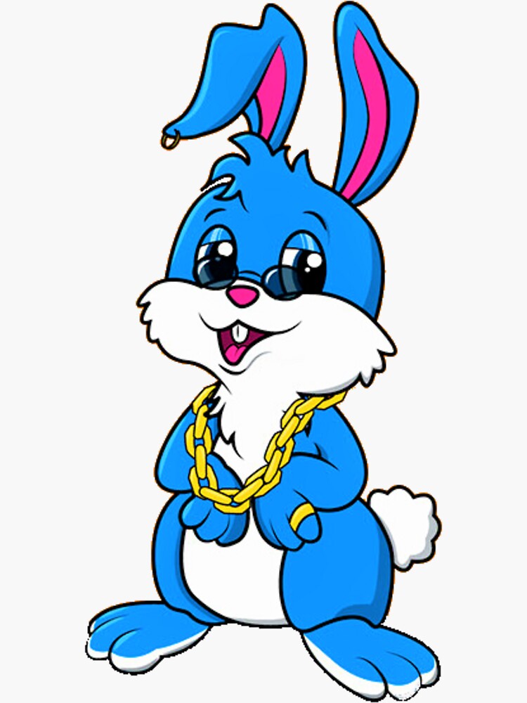 "Bunny Gang" Sticker for Sale by GinnyWhinny | Redbubble