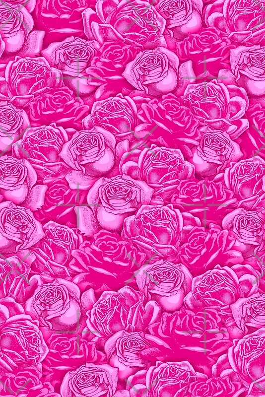 "Too Many Pink Roses" by GrandeDuc | Redbubble