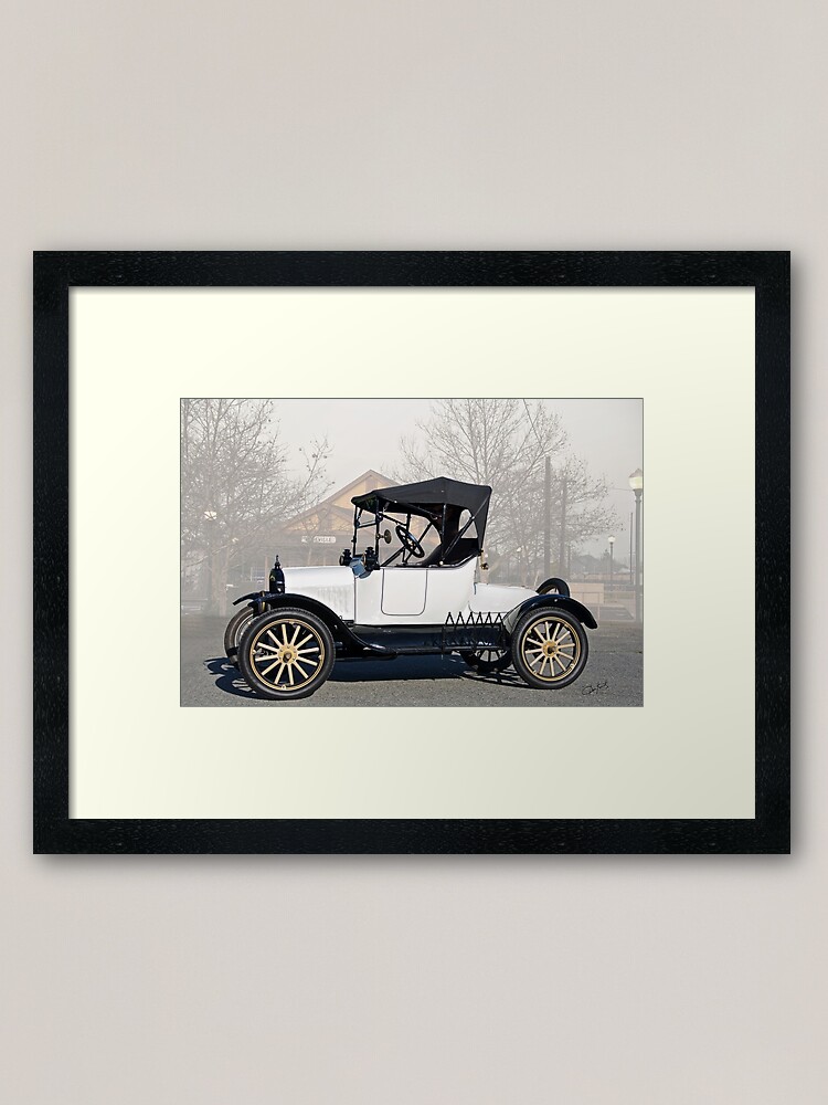 "1920 Ford Model T Runabout" Framed Art Print by DaveKoontz | Redbubble
