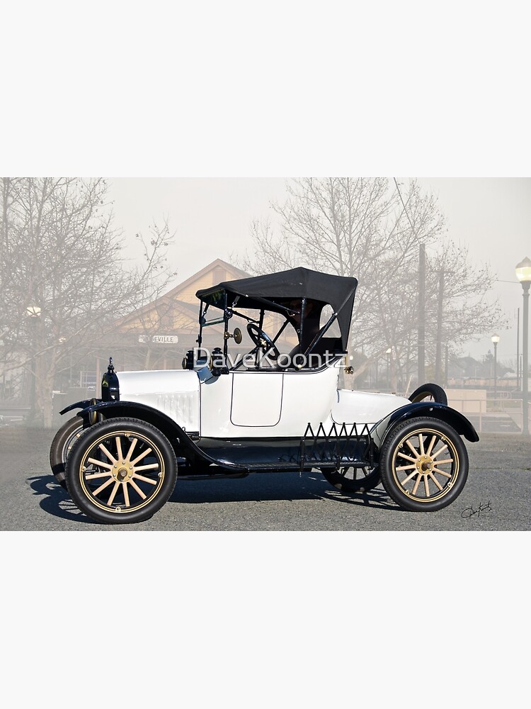 "1920 Ford Model T Runabout" Framed Art Print by DaveKoontz | Redbubble