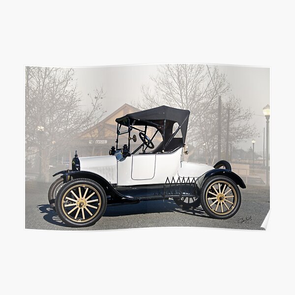 "1920 Ford Model T Runabout" Poster by DaveKoontz | Redbubble