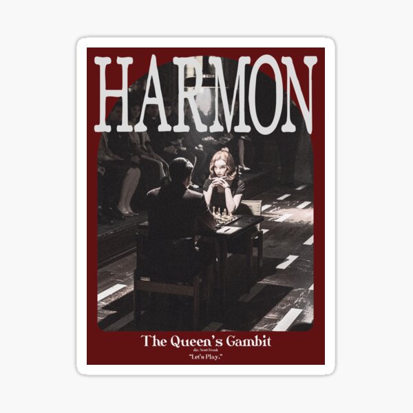 "The Queen's Gambit Beth Harmon Alternative Poster" Sticker for Sale by ...