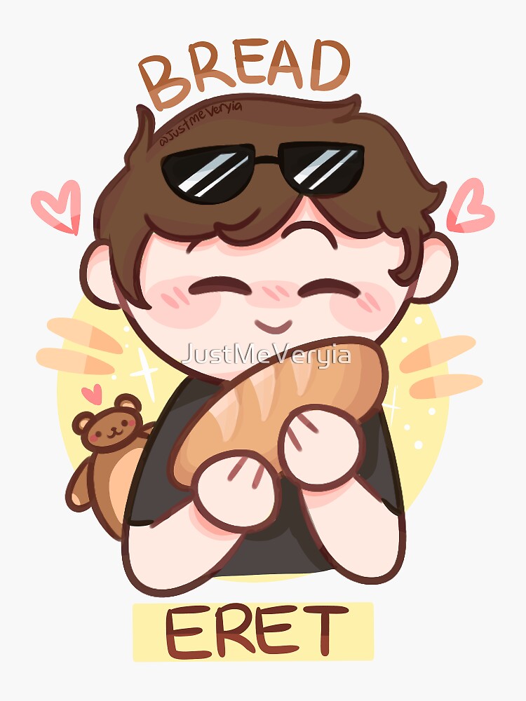 "Eret (mcyt+food)" Sticker for Sale by JustMeVeryia | Redbubble