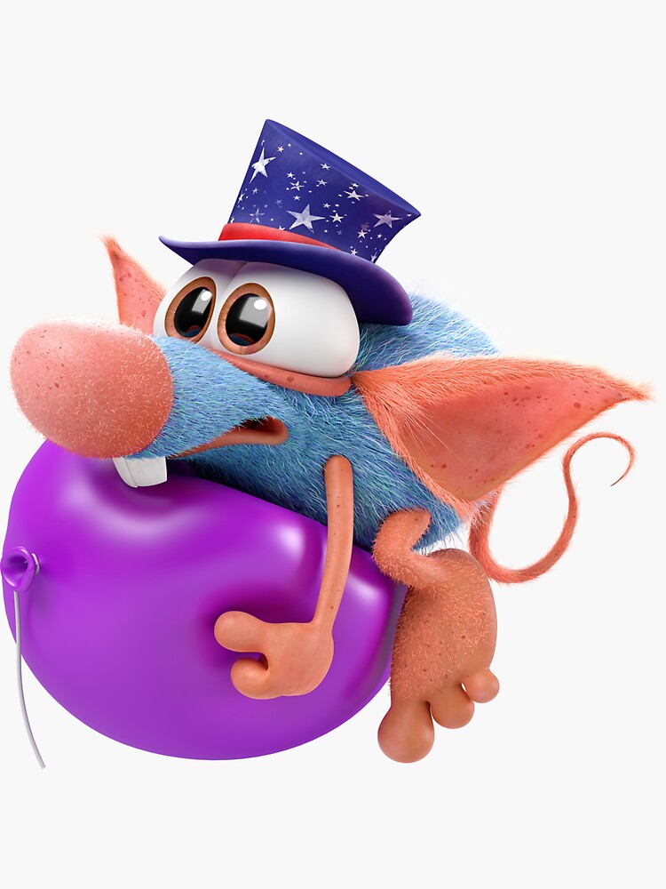 "Rattic - The Magic Hat." Sticker by Rattic | Redbubble