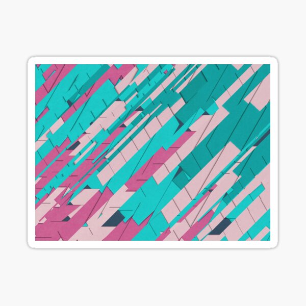 " Tri-Color Background " Sticker for Sale by bestcreative | Redbubble