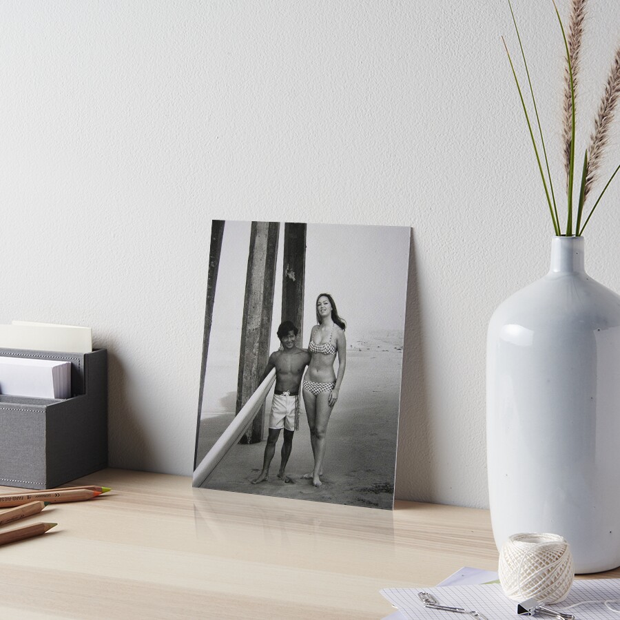 "Donald Takyama and Bettina Brenna" Art Board Print by LIT-lostintime ...