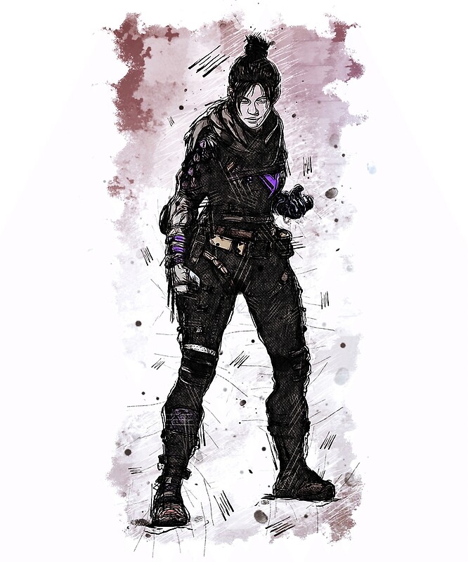 "Apex Legends - Wraith" by Visionyst | Redbubble