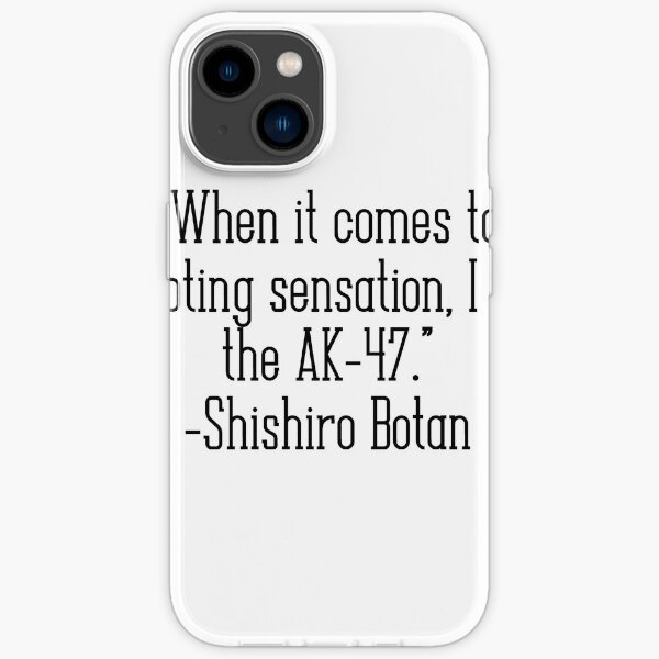 "Hololive Quotes Without Context - Shishiro Botan" iPhone Case for Sale ...
