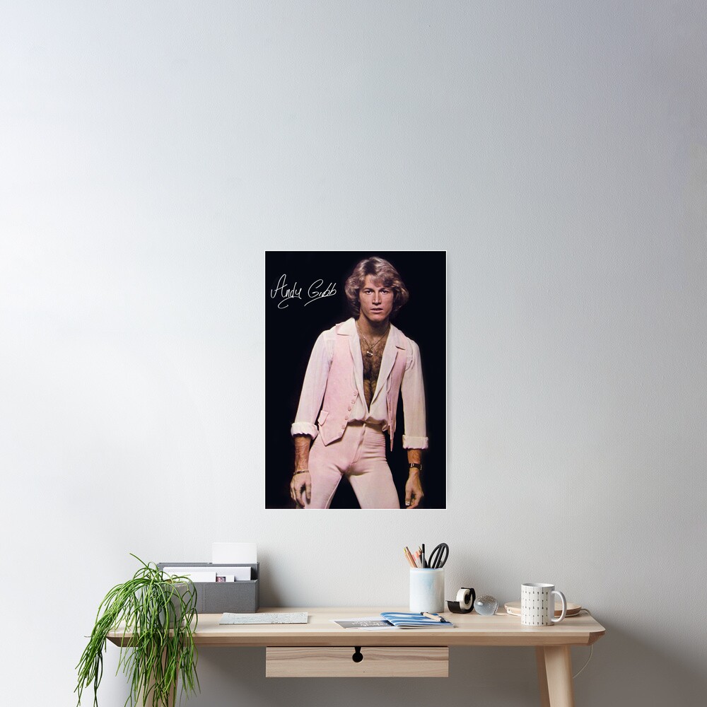 "Andy Gibb poster" Poster for Sale by BeauStore | Redbubble