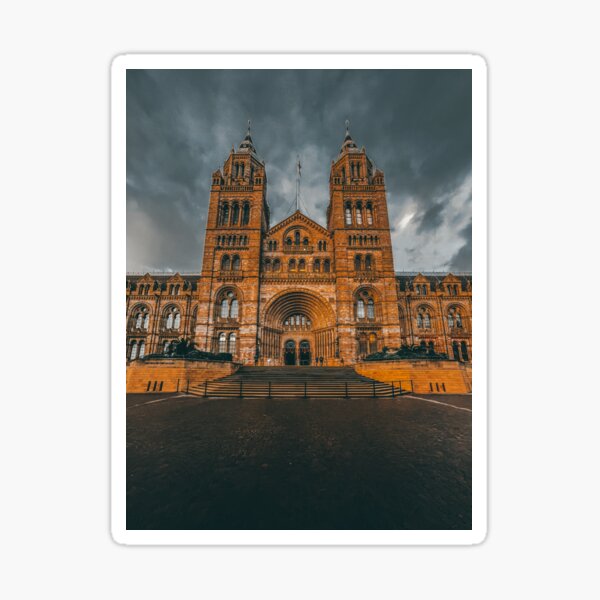 "Natural History Museum - London" Sticker for Sale by ScalaAdAstra ...
