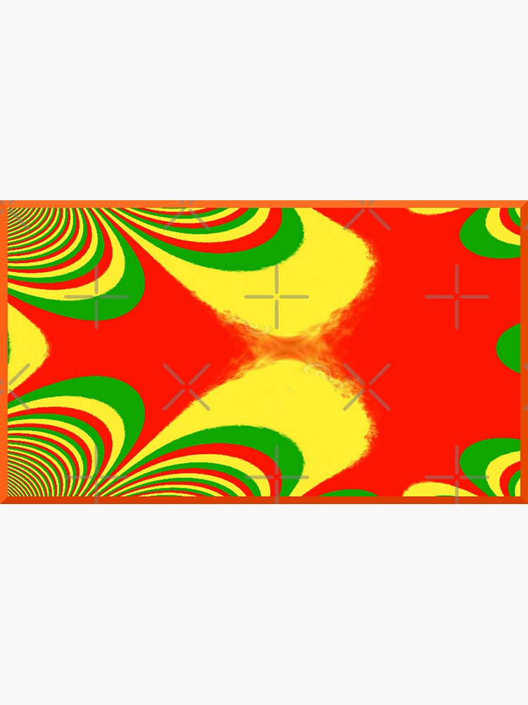 "Rasta waves - rasta waves" Sticker for Sale by jguedezduran | Redbubble