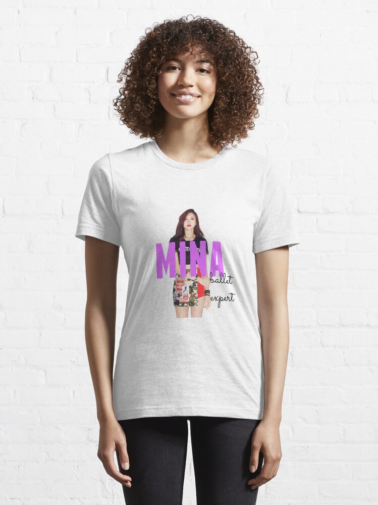 "mina - twice" T-shirt for Sale by zeebanshee | Redbubble | kpop t ...