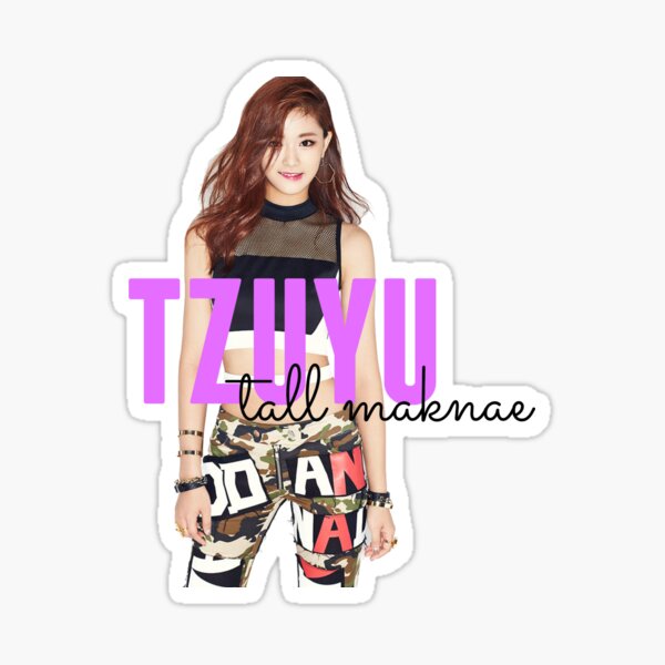 "tzuyu - twice" Sticker for Sale by zeebanshee | Redbubble