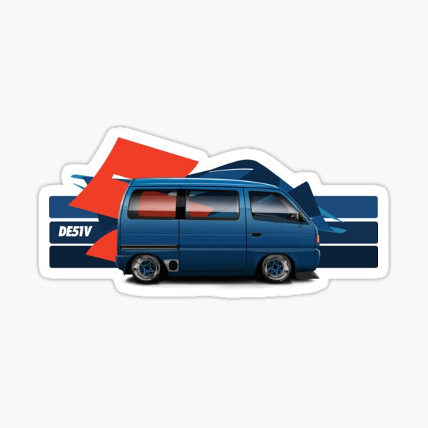 "Suzuki Every (carry)" Sticker for Sale by kanseigazou | Redbubble