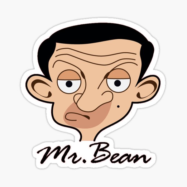 Mr Bean Stickers | Redbubble