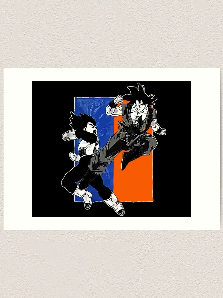 "Goku-Vegeta Unique Art" Art Print for Sale by mr-aa | Redbubble