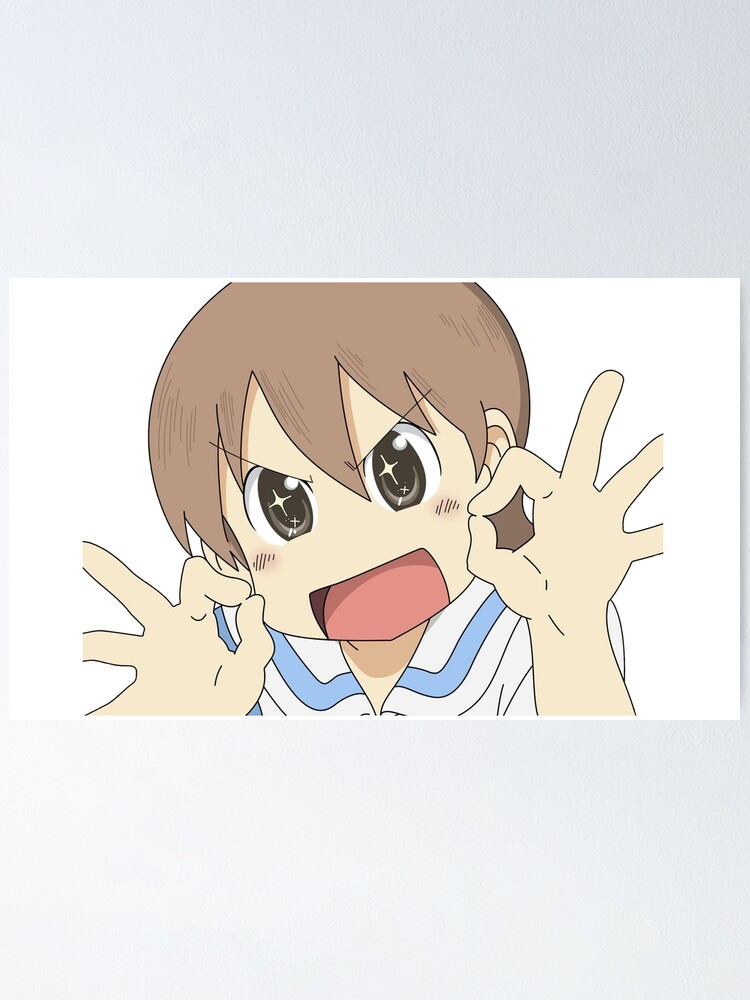 "nichijou Yuuko" Poster by snailhunter66 | Redbubble