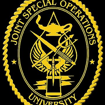 "Joint Special Operations University Emblem" Essential T-Shirt for Sale ...