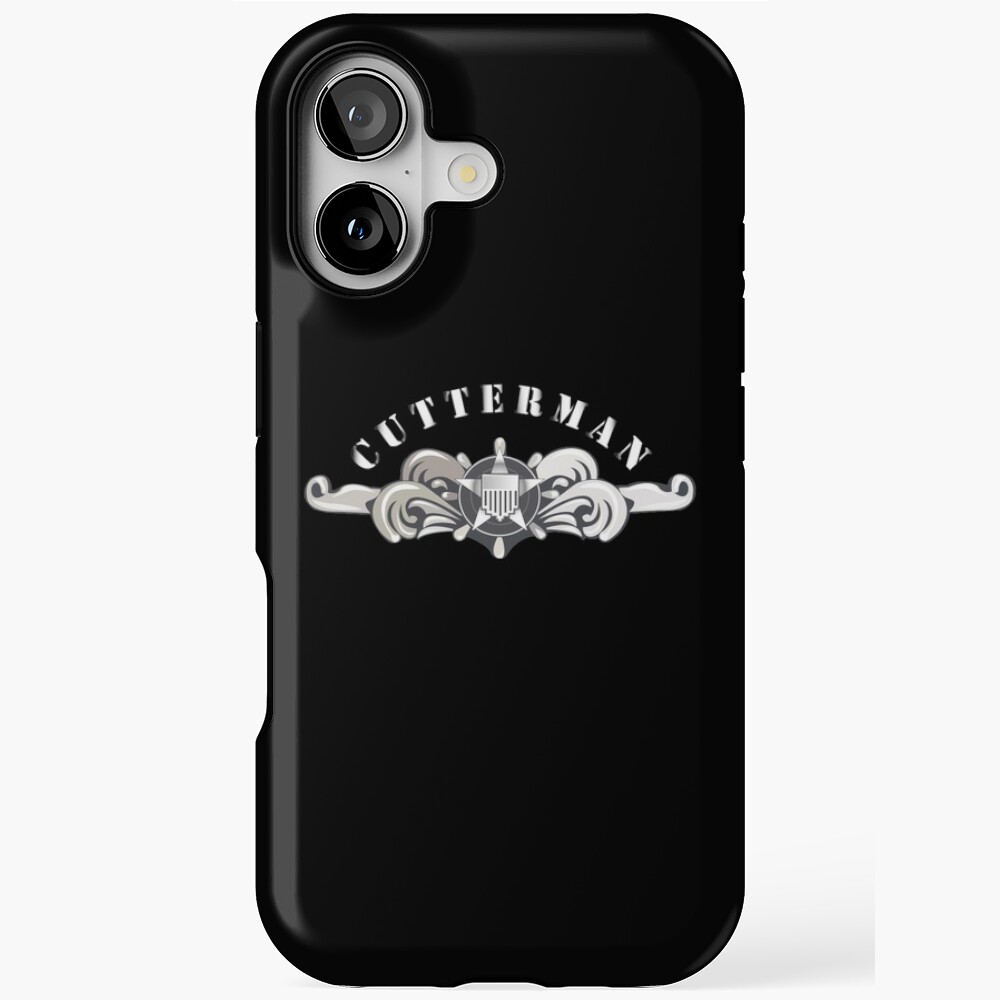 "USCG - Cutterman Badge - Enlisted - Silver w Top Txt" Sticker for Sale ...