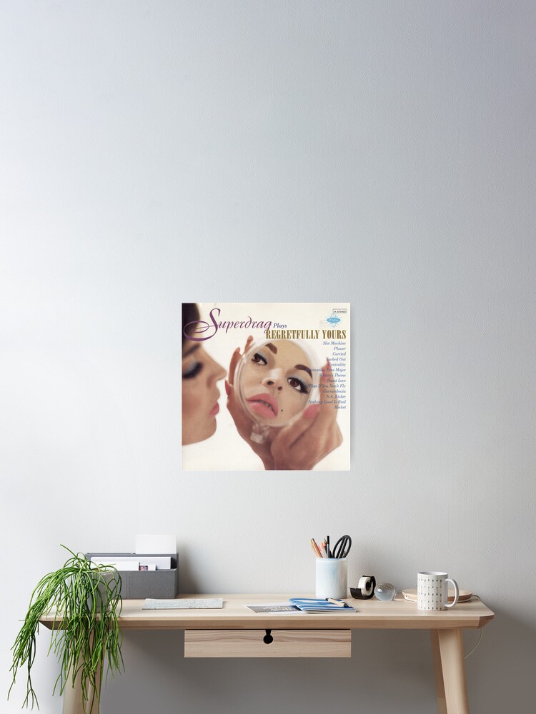 "Superdrag - Regretfully Yours Album Cover" Poster for Sale by ...