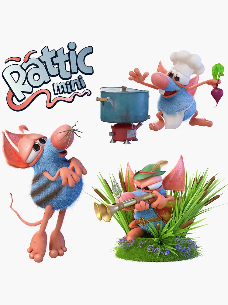 "Rattic - MIx Images09." Sticker for Sale by Rattic | Redbubble