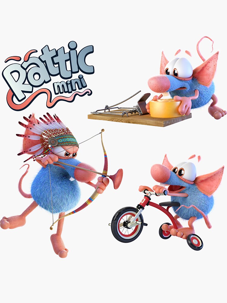 "Rattic - MIx Images10." Sticker for Sale by Rattic | Redbubble