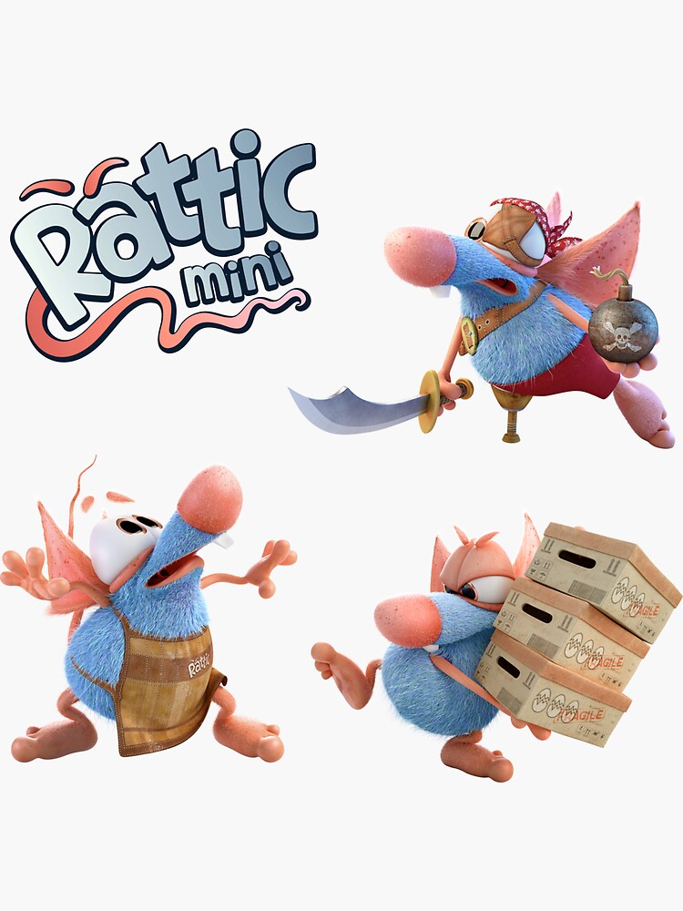 "Rattic - MIx Images04." Sticker for Sale by Rattic | Redbubble