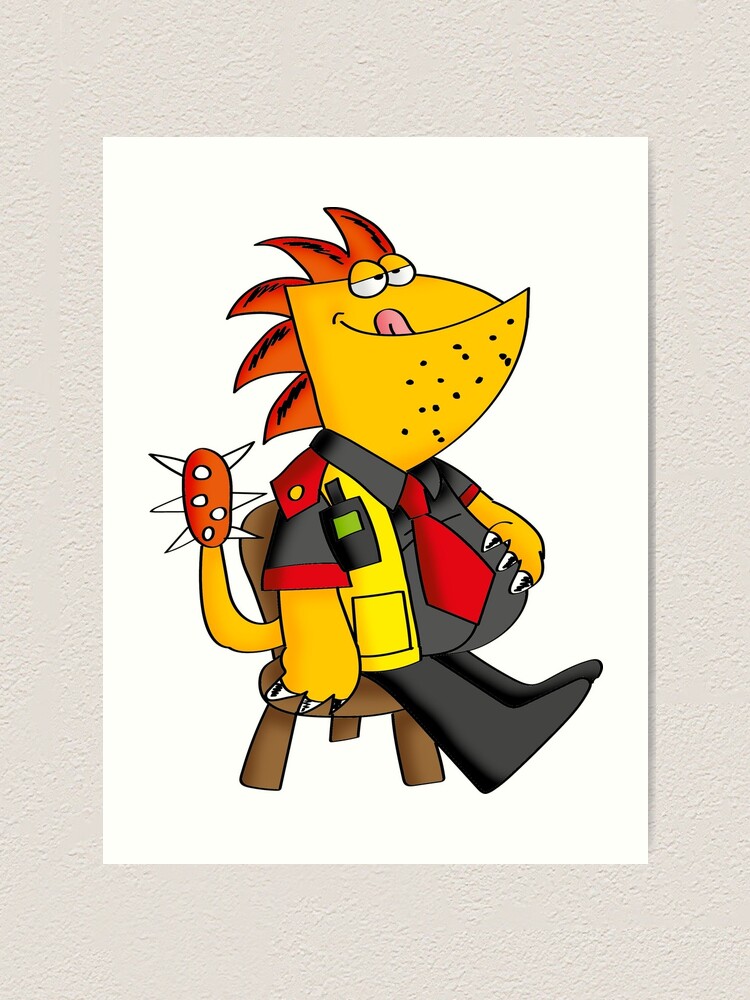 "Rozz Character" Art Print for Sale by designersaurs | Redbubble