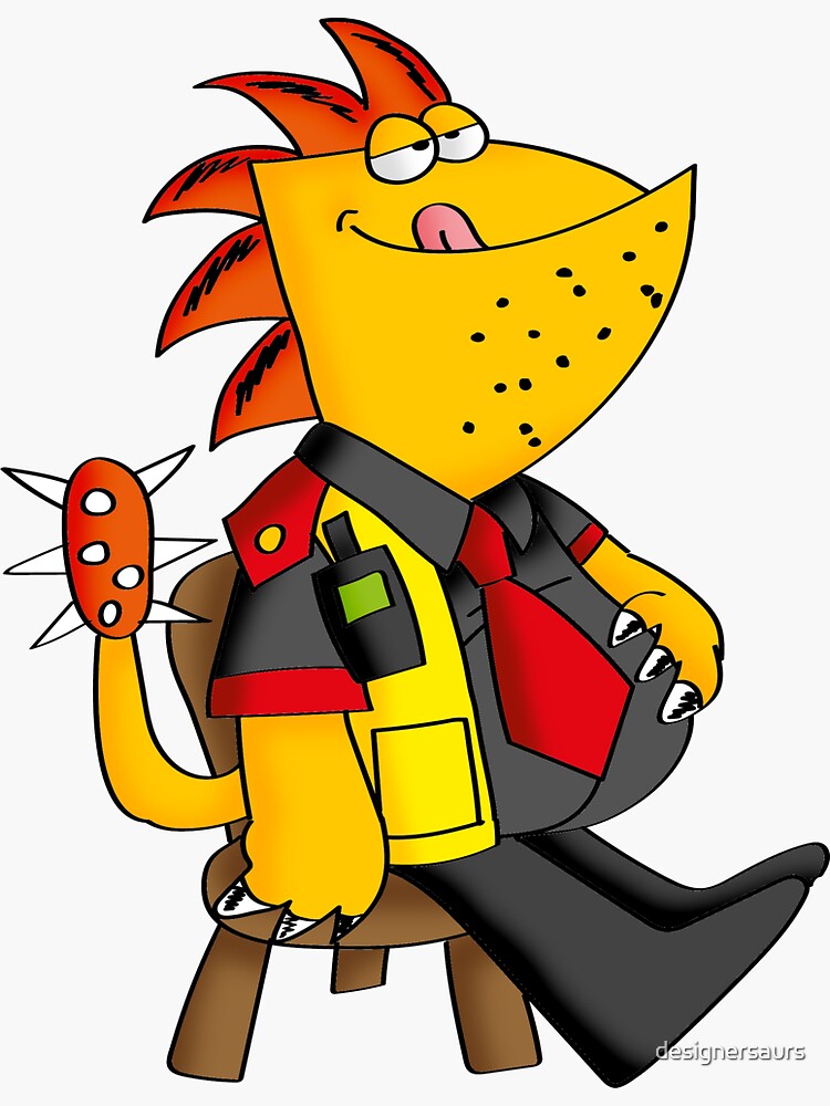 "Rozz Character" Sticker for Sale by designersaurs | Redbubble