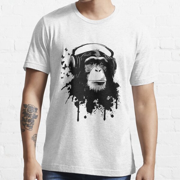 "Chill Chimp" T-shirt for Sale by artu-hoe | Redbubble | chill t-shirts ...