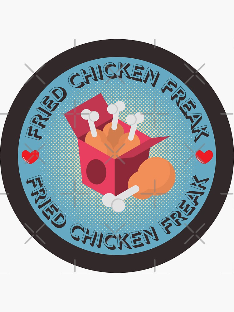 "Fried Chicken Tshirt Tee Shirt Cute Funny Kawaii Graphic Cartoony ...