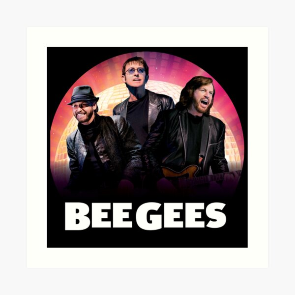 "bee- gees 2" Art Print for Sale by Guycancelming | Redbubble