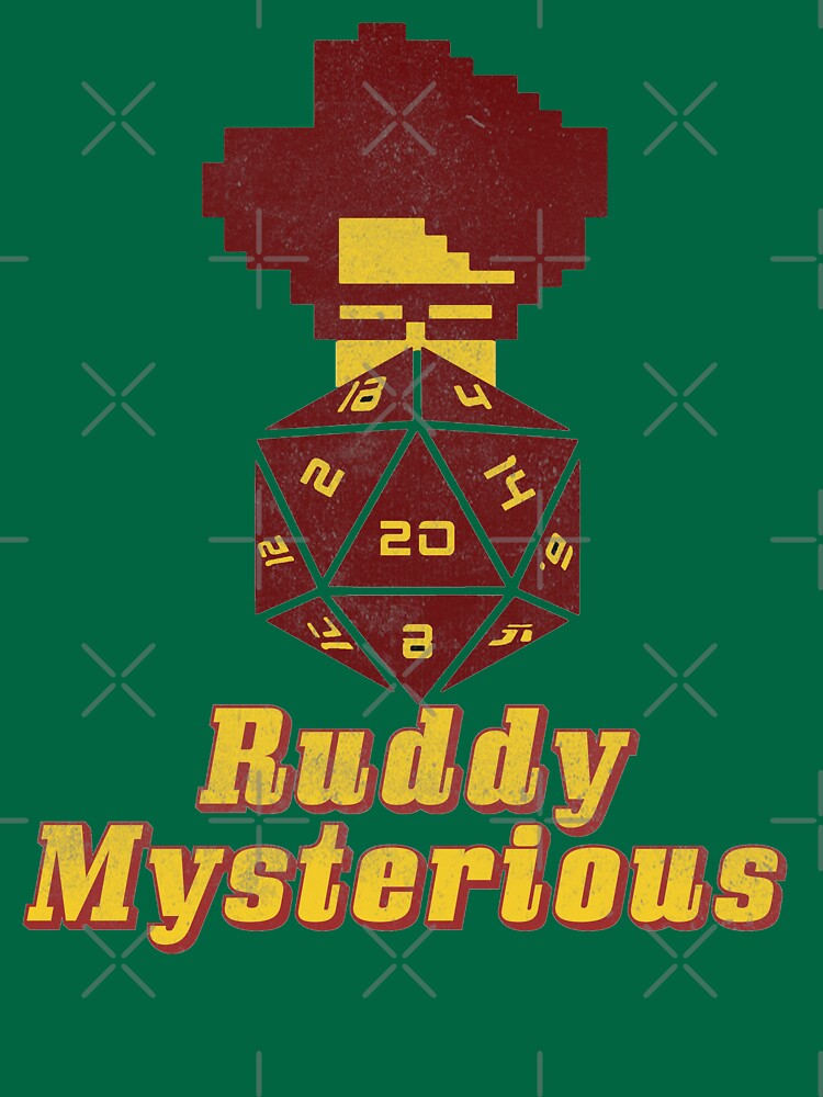 "Ruddy Mysterious " T-shirt for Sale by kurticide | Redbubble | it ...