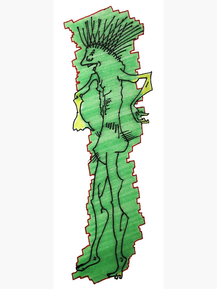 "SPIKEY" Sticker for Sale by Westcote | Redbubble