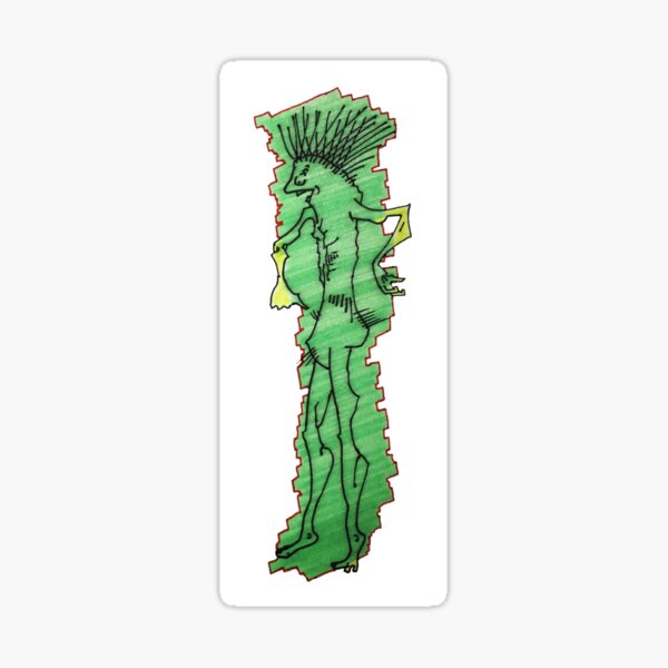 "SPIKEY" Sticker for Sale by Westcote | Redbubble